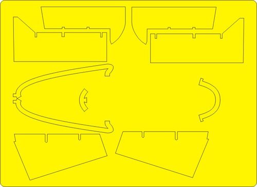 New Ware AM1248 A-4B/C Skyhawk Grey And White CAMOUFLAGE Kabuki Masks For Hobby 2000 48031 And 48032 Kits