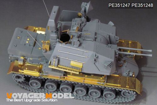 VoyagerModel.Co.Ltd PE351248 Modern US M247 Sergeant York Fenders Upgrade Set (For TAKOM 2160)