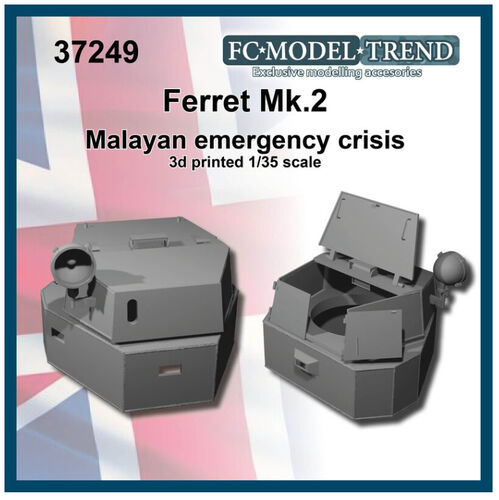 FC ModelTrend 37249 Ferret Mk.2 - Malayan Emergency Crisis (3D-printed)