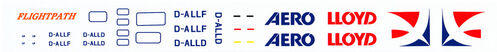 Flightpath USA 44-352 McDonnell Douglas MD-80 - Aero Lloyd new colours (in 2004) D-ALLD/F (for Minicraft kits)
