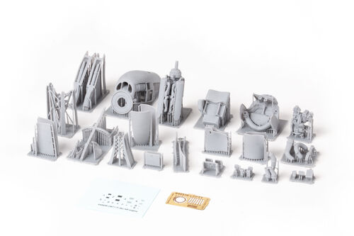 Eduard 648982 P-38J Right Engine PRINT TAMIYA