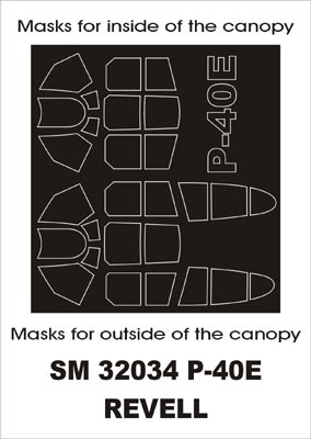 Montex SM32034 P-40E Revell
