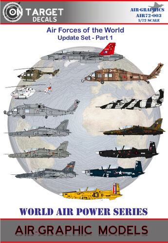 Air-Graphic Models AIR72-003 Air Forces of the World Update Set Part 1