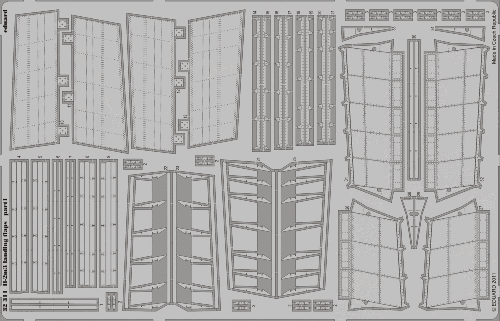 Eduard 32311 Il-2m3 landing flaps HOBBY BOSS