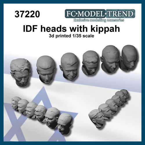 FC ModelTrend 37220 IDF Heads With Kippah