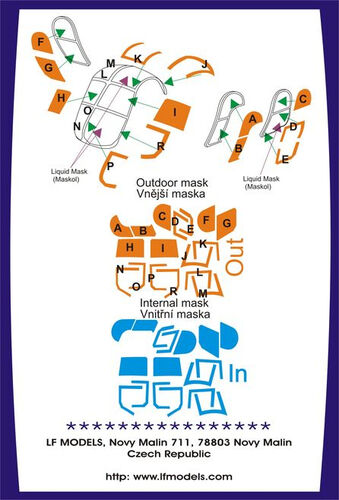 LF Models CM4806 UH-12A/B / OH-23B Raven (For LF Models Kit)