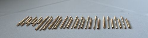 CNC Micro Turning A32005 North American B-25 J Mitchell - gun barrels  (designed to be used with Hong Kong Models kits)