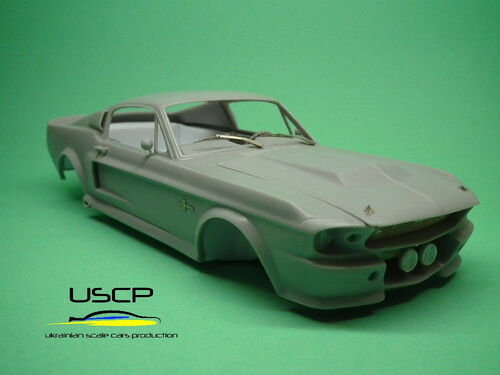 Ukrainian Scale Cars Production (USCP) 24T009 Shelby GT500 Eleanor Custom (TransKIT)