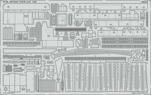 Eduard 53298 USS Nimitz CVN-68 Part 4 TRUMPETER