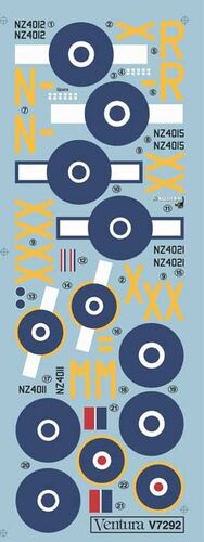 Ventura 7292 Consolidated PBY Catalinas in RNZAF No.6 Squadron Service (Pacific Theatre 1943-1945)