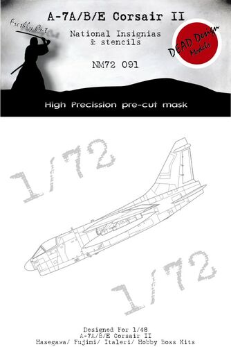 DEAD Design Models NM72091 A-7A/B/E Corsair II National Insignias And Stencils (Hasegawa/Fujimi/Italeri/Hobby Boss)