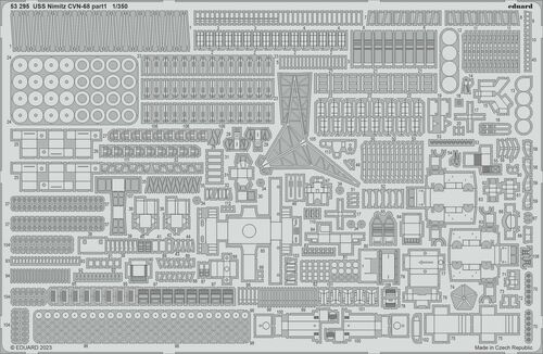 Eduard 53295 USS Nimitz CVN-68 Part 1 TRUMPETER