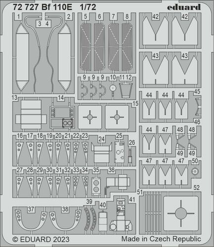 Eduard 72727 Bf 110E Eduard