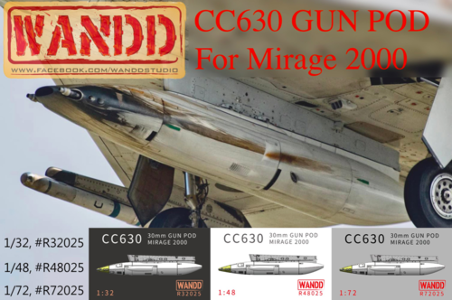 WandD STUDIO R32025 CC630 Gun Pod