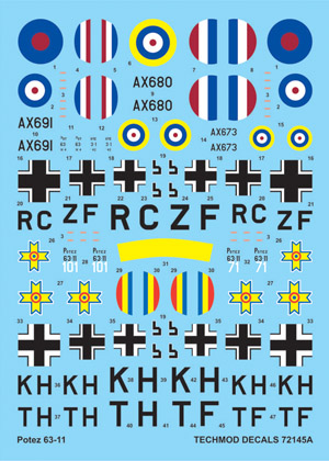 Techmod 72145 Potez 63-11