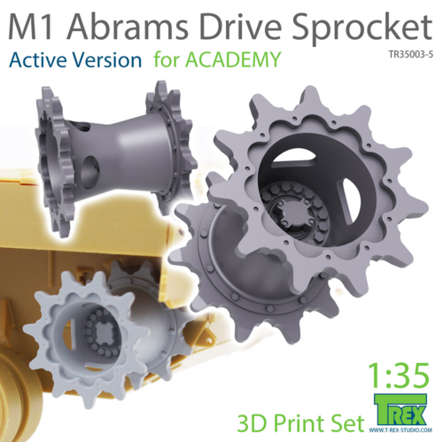 T-Rex Studio 35003-5 M1 Abrams Sprocket Set A Active Version
