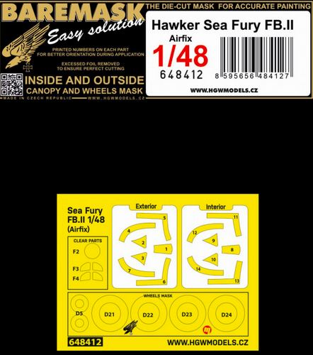 HGW Models 648412 Hawker Sea Fury