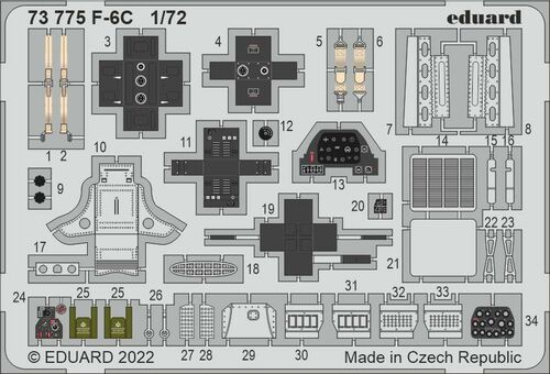 Eduard 73775 F-6C Arma Hobby