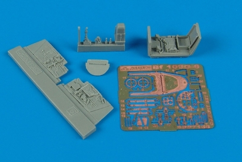 Aires 7156 BF 109G-6 cockpit set Fine models