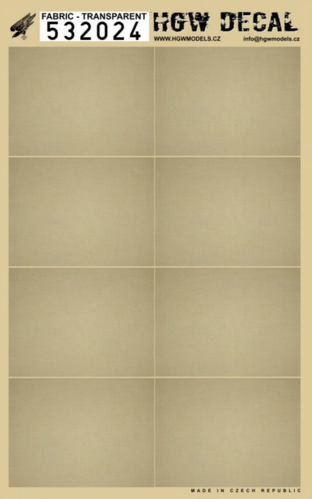 HGW Models 532024 Fabric