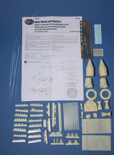 New Ware 131 Space Shuttle with Boosters - detail set