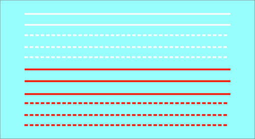 Black Lion Decals 72555 Soviet Red and White Tactical Turret Stripes