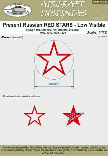 Armycast ACM73067 Present Russian Red Stars - Low Visible