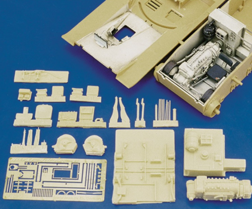 Royal Model di R. Reale 137 Wespe interior details