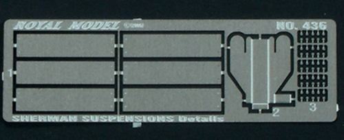 Royal Model di R. Reale 436 Sherman Suspension Details