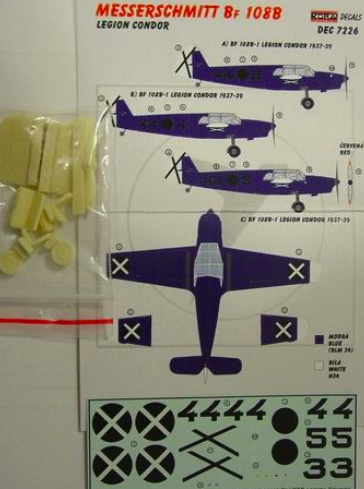 Kora Models Dec7226 Bf 108B Spain