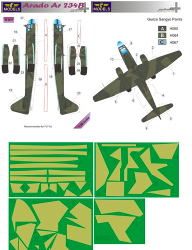 LF Models M3211 Arado Ar 234B