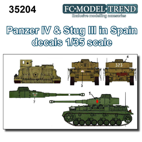FC ModelTrend 35204 Panzer IV and Stug III in Spain