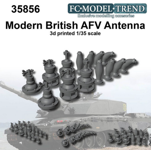 FC ModelTrend 35856 Modern British AFV antennas