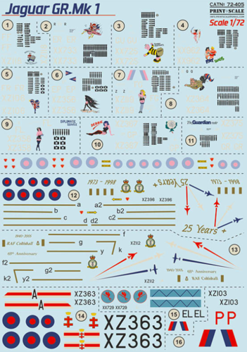Print Scale 72-405 Jaguar GR.Mk1