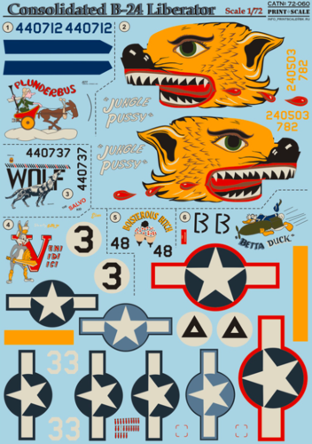 Print Scale 72-060 B-24 Liberator Part 1