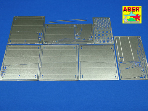 Aber 16040 Tiger II - Vol.7- Side Fenders (TAM,TRU)