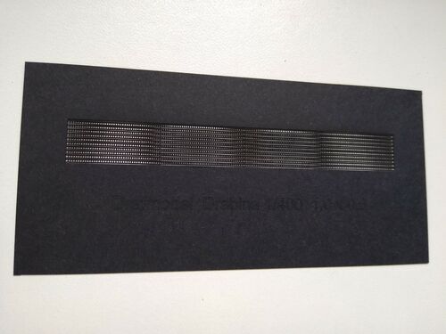 JSC DA067 Drabiny wycinane laserowo, 100cm, 1,0x0,6 mm, czarne