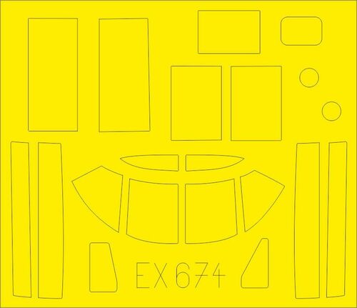 Eduard EX674 B-26B-50 Invader ICM
