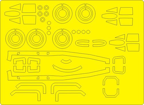 New Ware AM0499 MiG-25RBT EXPERT kabuki masks for ICM