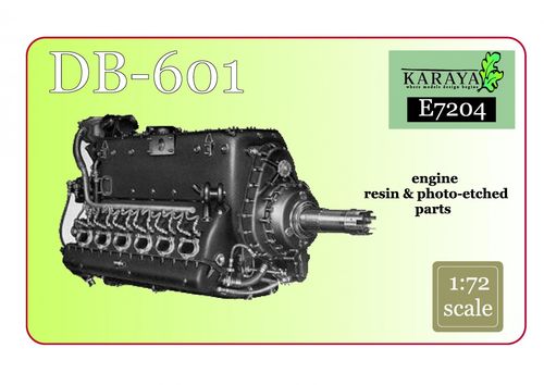KARAYA E7204 DB-601 engine – resin + PE