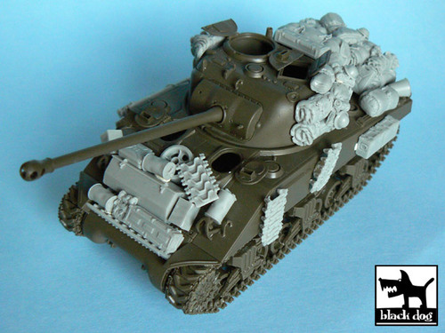 Black Dog T48004 Firefly accessories set for Tamiya 32532, 33 resin parts