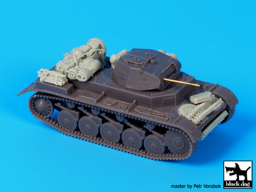 Black Dog T72067 Pz Kpfw II ausf C accessories set for S -model