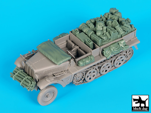 Black Dog T35155 Sd.Kfz 10 accessories set for Dragon