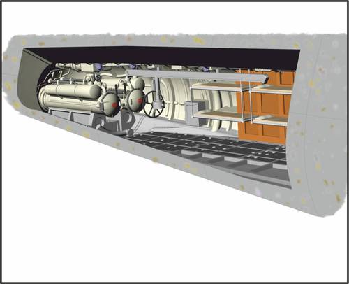 CMK KN72012 U-Boot IX Rear Torpedo Section+Crew bunk