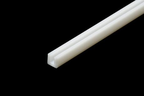 Tamiya 70202 Plastic Beams 3mm U-Shaped, 5pcs