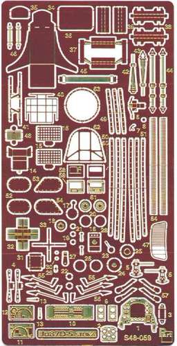 Part S48-059 Ju-87 D-5 Hasegawa