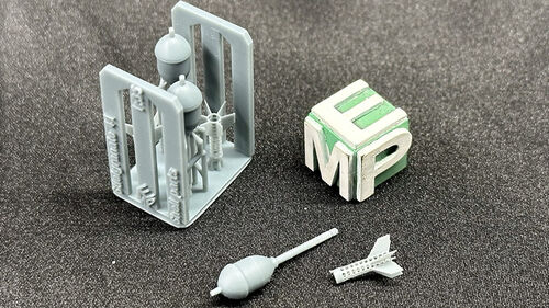 EMP3D 35041171 Amunicja Stielgranate 41 do PaK 35/36 - pociski części (4 sztuki)