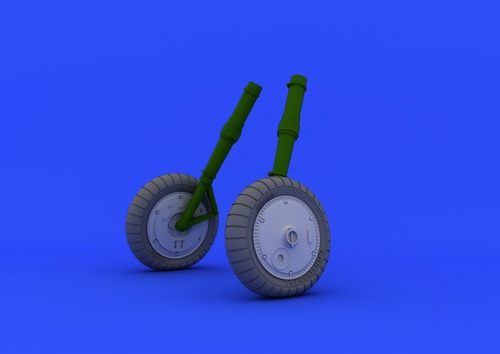 DISCONTINUED Eduard 632018 Bf 109G-6 wheels REVELL