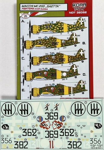 Kora Models NDT32052 Macchi MC.200 Saetta - Fighters over Russia
