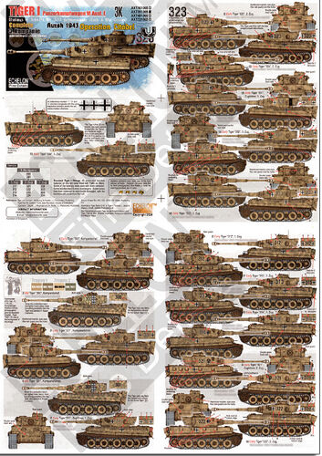 Echelon Fine Details AXT351065 SchPzAbt 503 Tiger I - Kursk 1943 Operation Citadel 3.K